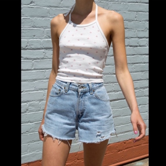 Brandy Melville | Tops | Rare Brandy Cherry Halter Top | Poshmark